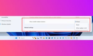 Microsoft is finally letting you change the size of taskbar icons in ...