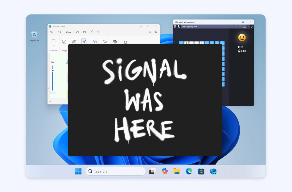 Signal declares war on Microsoft Recall with screenshot blocking on ...