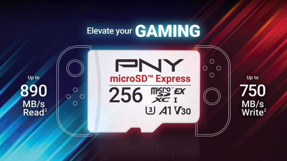 PNY microSD Express card brings fast storage to Nintendo Switch 2 ...