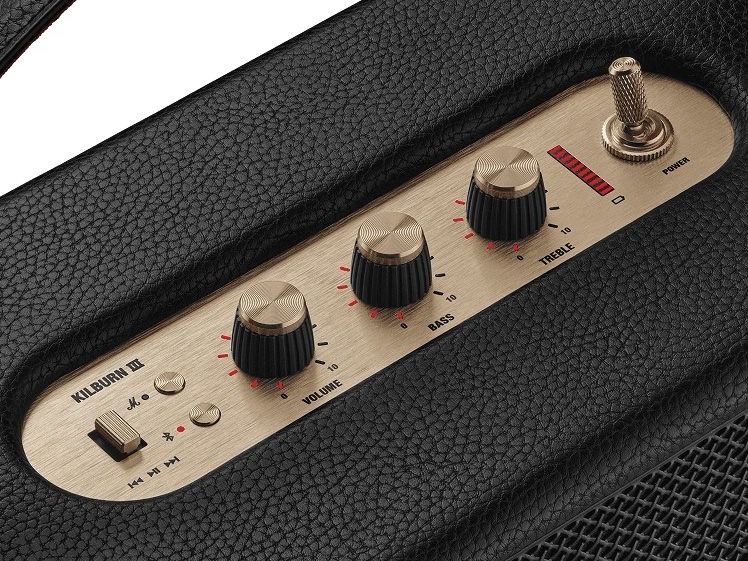 Marshall Kilburn III Bluetooth speaker has long battery life and iconic ...