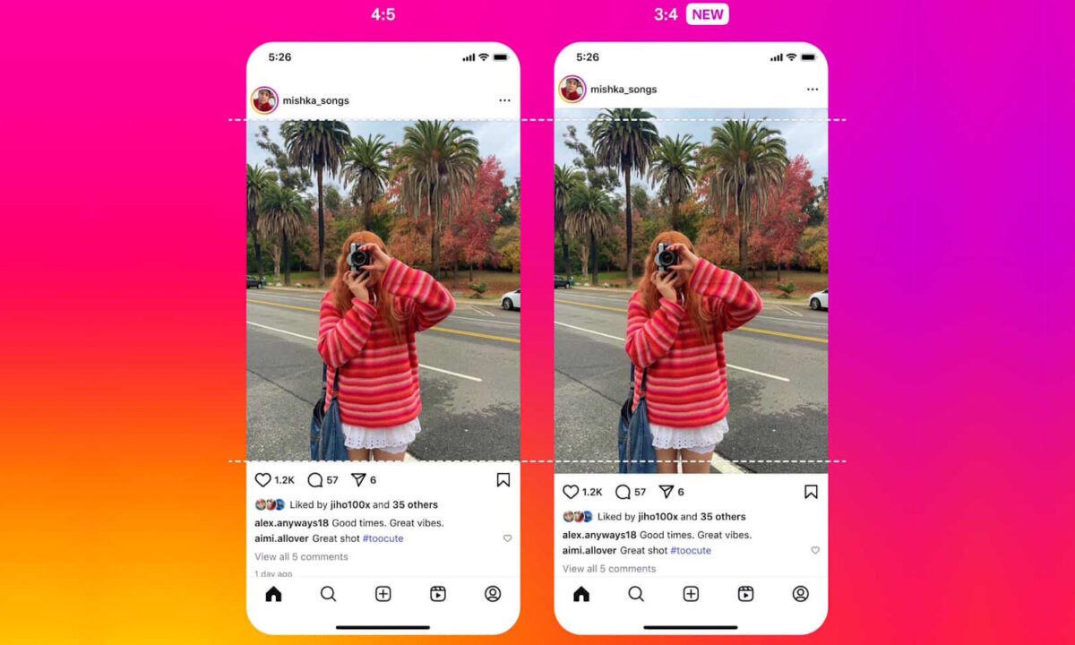 Instagram announces support for the most commonly used photo aspect ...