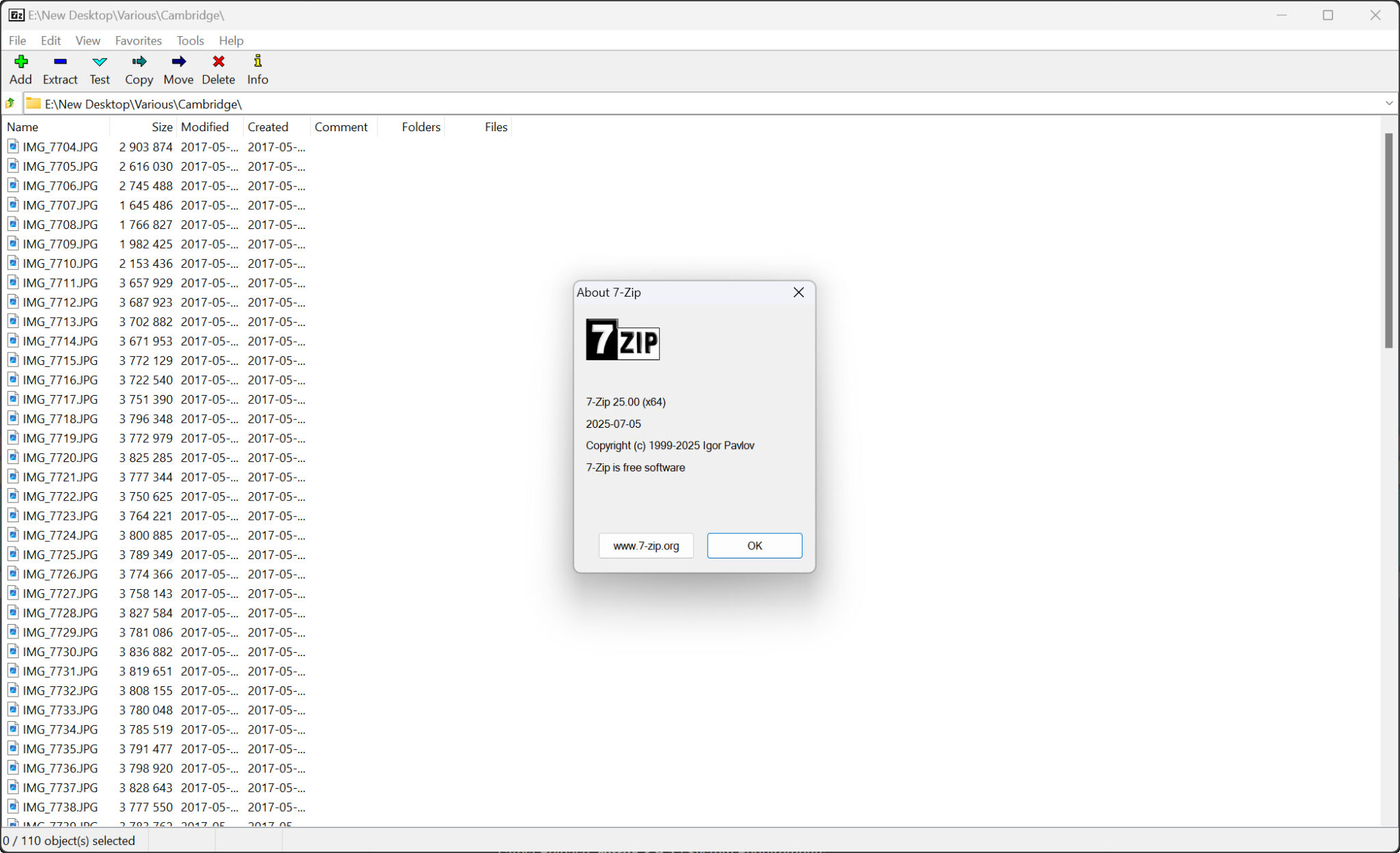 7-Zip 25 maximizes CPU threads, compresses files faster - download it now! - BetaNews