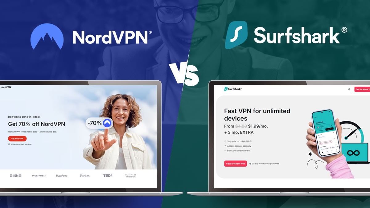 NordVPN vs Surfshark: Best VPN 2025 Speed and Price Guide