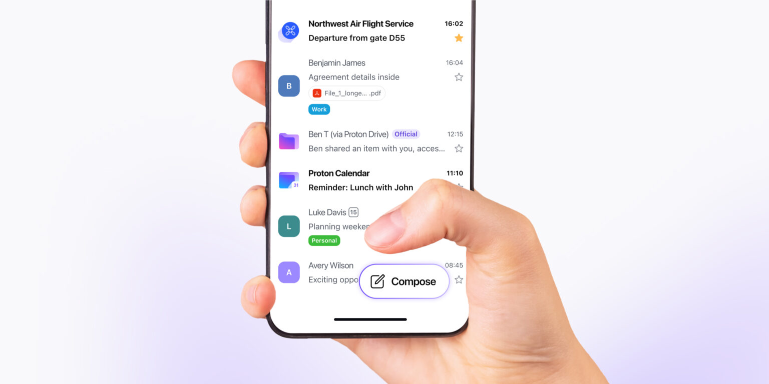 Proton Mail launches new mobile apps for Android and iOS - BetaNews