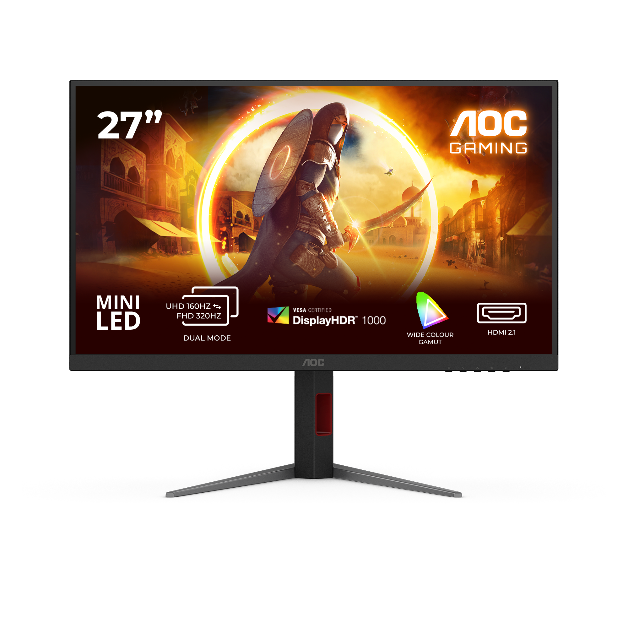 AOC debuts two gaming monitors designed for immersion and competitive ...