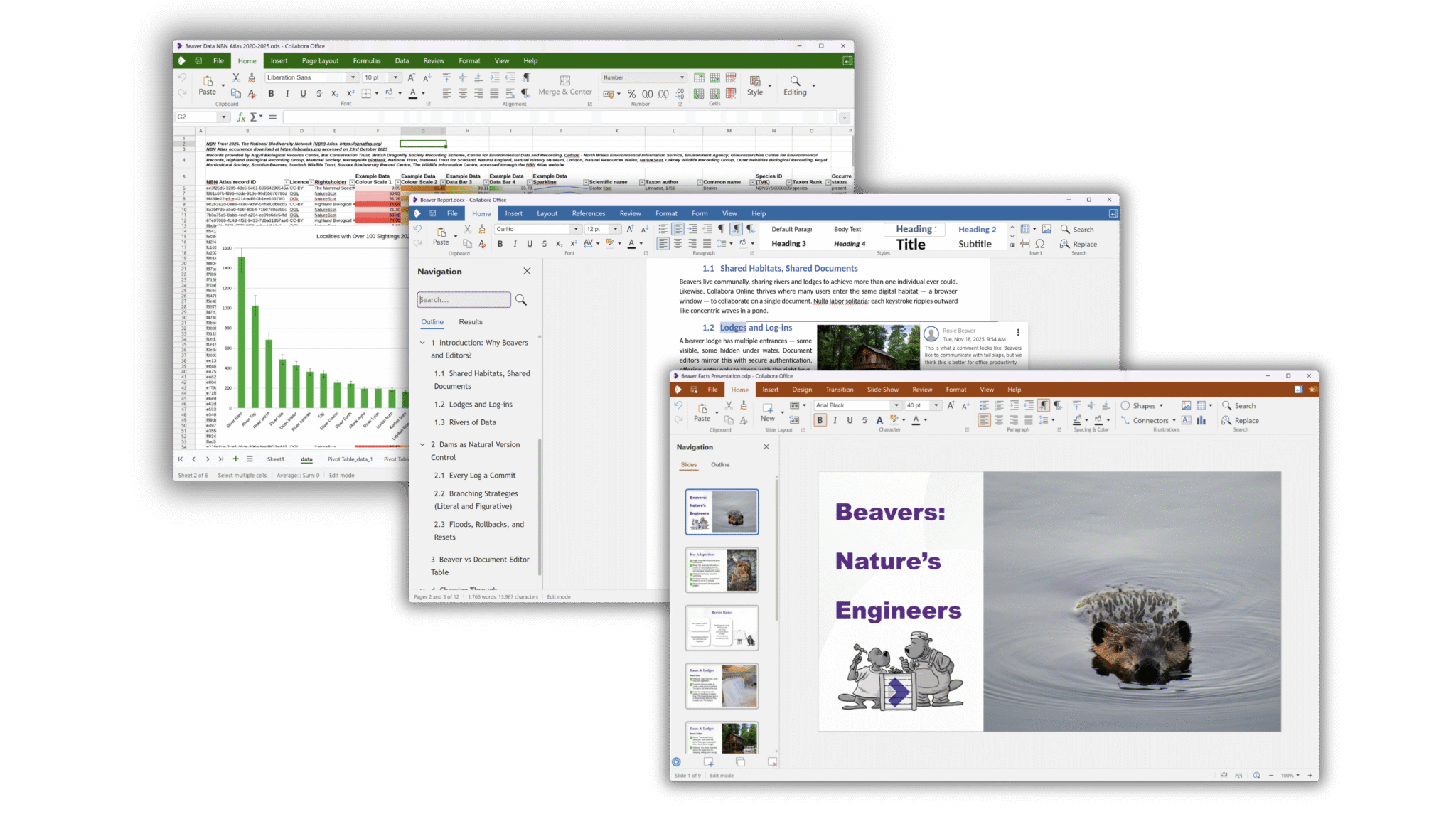 Collabora Office is an open source desktop suite for Windows, macOS and ...