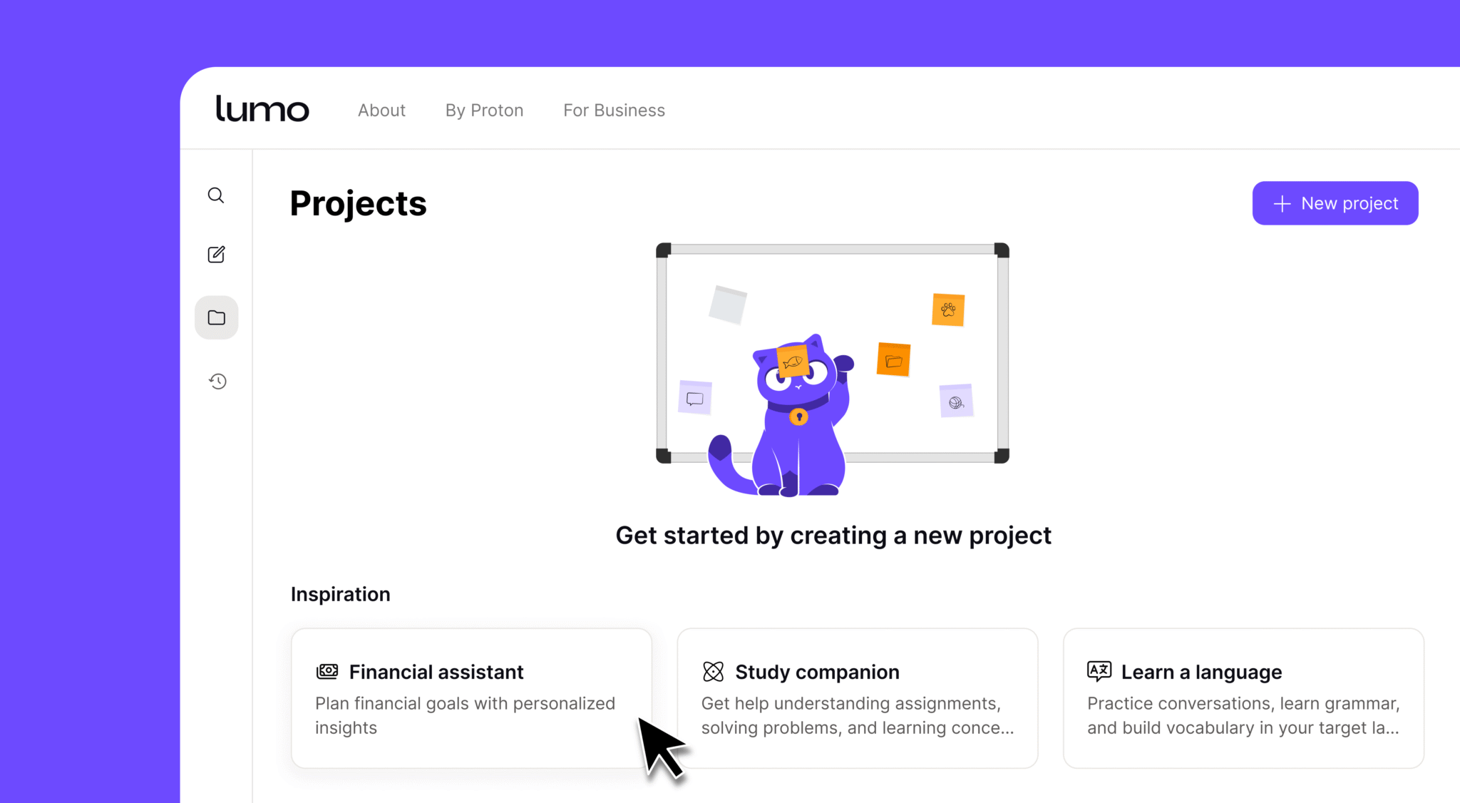 Proton updates its Lumo AI tool with new Projects feature - BetaNews