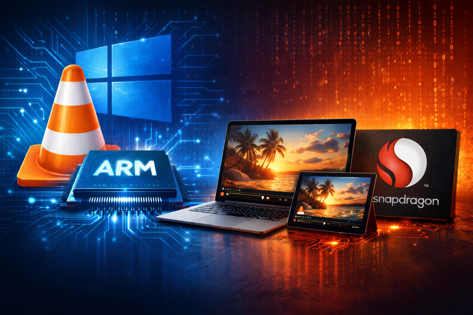 VLC adds native Arm support on Windows, improving playback on ...