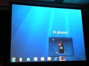 The first public demonstration of Windows 7 Device Stage at PDC 2008.