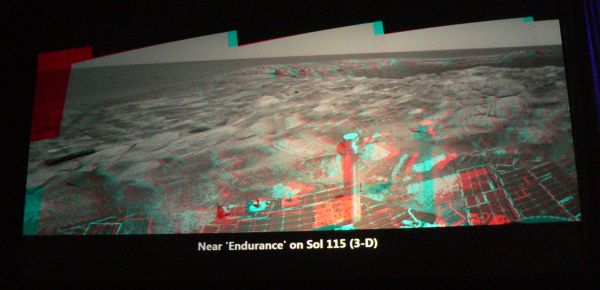 3D data from the Mars Rover photographs, live from NASA, served up ...