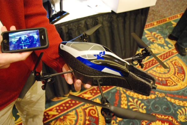 Parrot's Augmented Reality iPhone controlled Drone