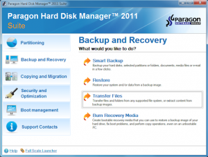 Paragon Hard Disk Manager
